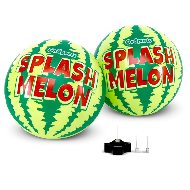 GoSports Splash Melon Pool Ball Party Toy - Includes Two 9 Inch ...