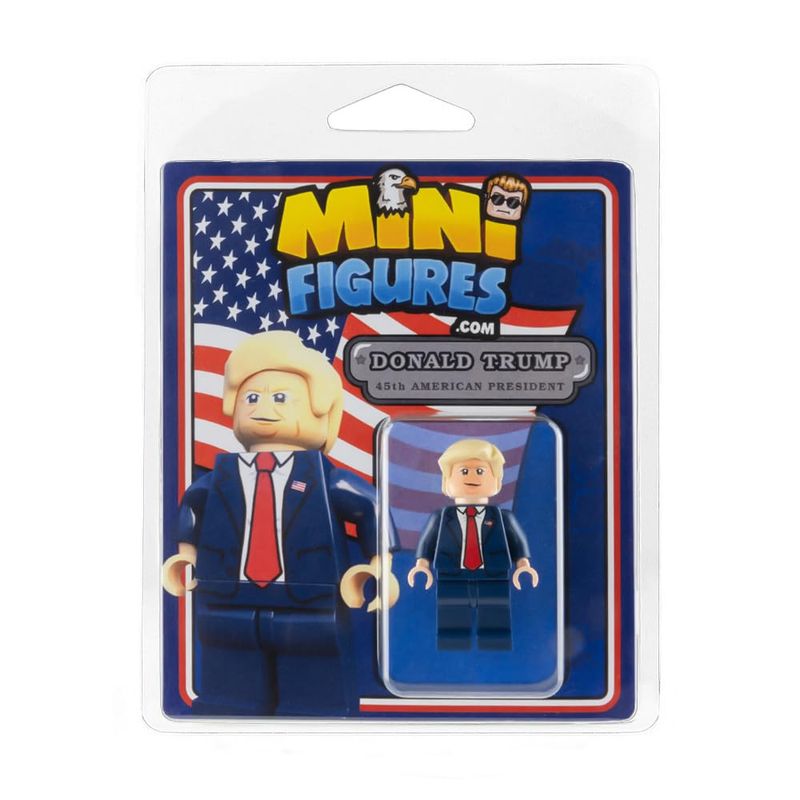 Custom Design Minifigure - Donald Trump 45th American President ...