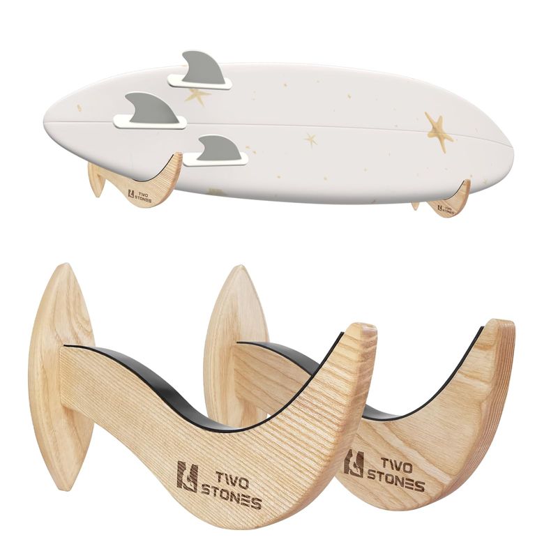 TWO STONES Surfboard Rack for Wall | Surfboard Wall Mount and Wall ...