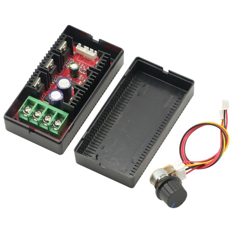 12V 24V 48V 200HZ 2000W MAX 10-50V 40A DC Motor Speed Control PWM HHO ...