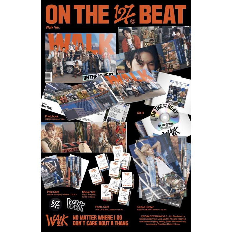 Walk Ver. NCT 127 - The 6th Album [WALK] Korean Edition - Online ...
