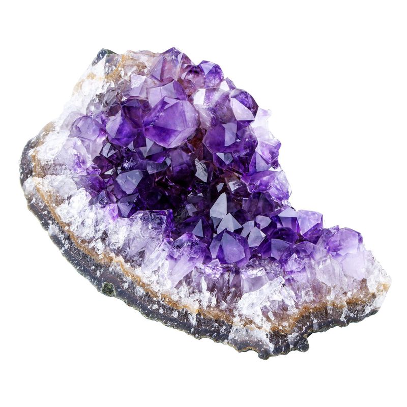 Jovivi Amethyst Clusters, Natural Raw Amethyst Geode Healng Crystals Stone Rock Crystal Cluster ...