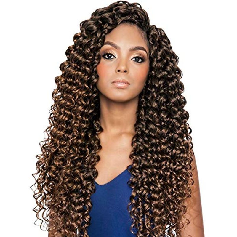 (6 PACK) Afri Naptural Caribbean Crochet Braid - CBP05 WATER FALL 18 ...