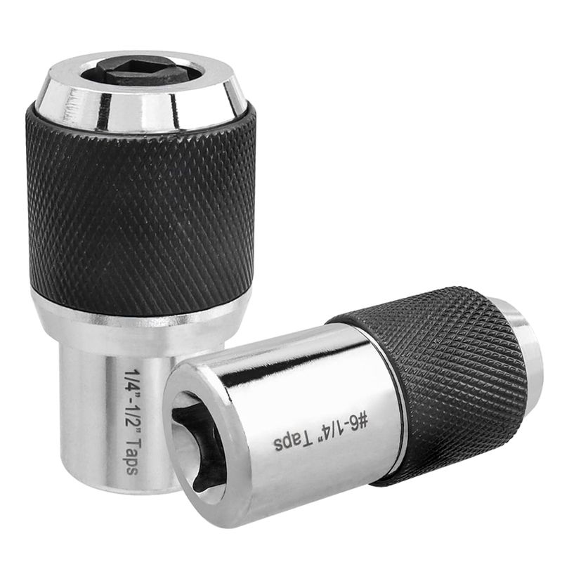 Mesee 2-Piece Adjustable Tap Socket Set, 3/8" Drive Socket Adapters ...