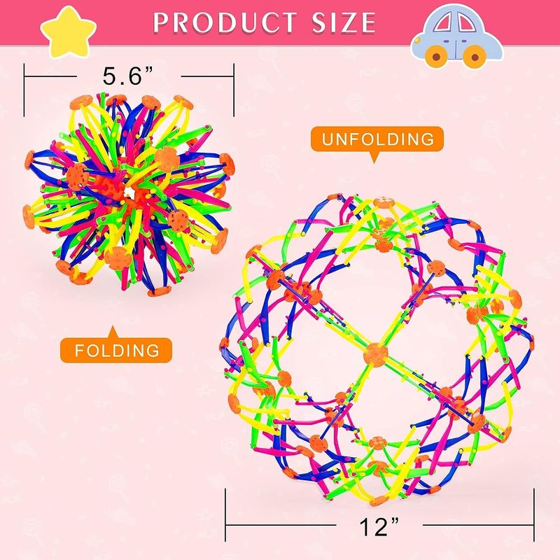 Expandable BreathingColorful Inflatable Ball Expandable Magic Ball ...