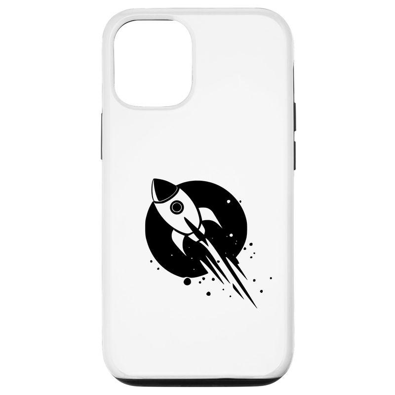 iPhone 15 Universe Astronaut Space Galaxy Flying Spaceship Rocket Gift ...