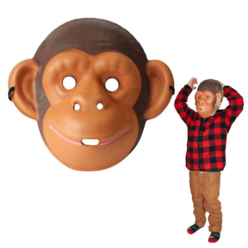 Wild Faces - Monkey from Deluxebase. Safe foam animal masks for kids ...