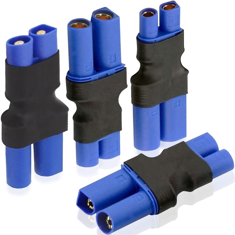 Xiatiaosann 2 Pair EC3 to EC5 Connector EC3 to EC5 Male Female ...