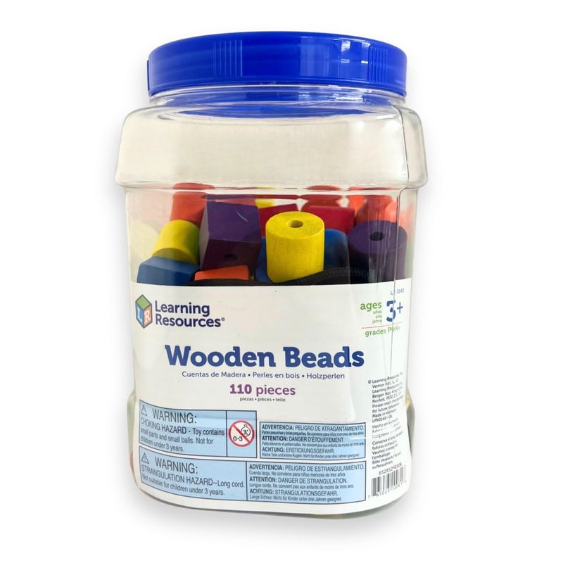 Learning Resources Beads Set, Educational Toy, String Through, Bead Set, Authentic Product ...
