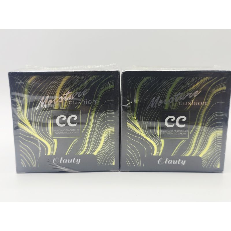 Chafful Moisture Cushion CC Silky & Smooth Air Cusion CC Cream 2 PACK ...