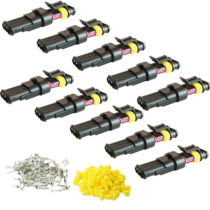 CESFONJER Car Wire Connector | Waterproof Electrical Terminal | Plug ...