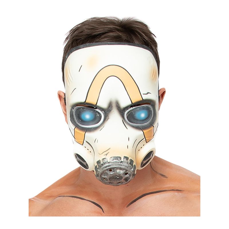 Smiffys Borderlands Psycho Mask for Adults, Full-Face Mask with Elastic ...