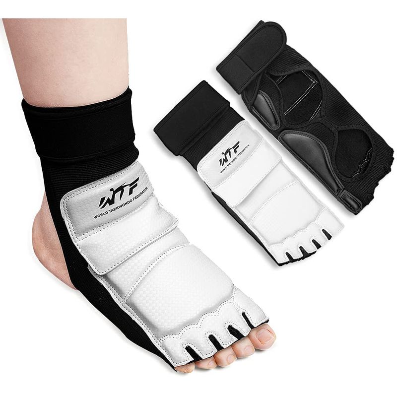 LangRay Taekwondo Foot Protector for Kids Men Women Karate Boxing ...