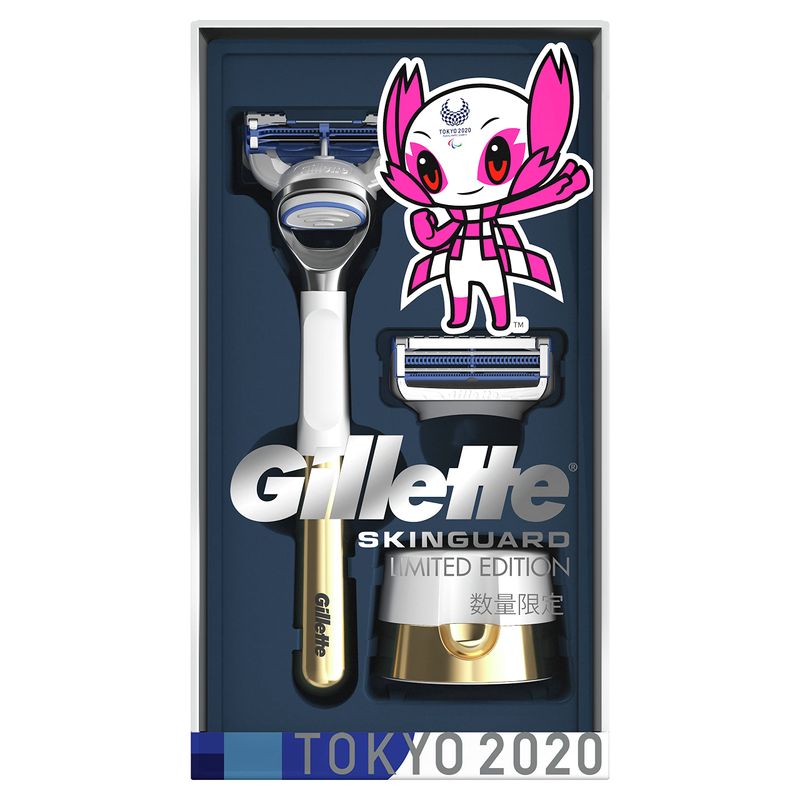 Gillette Skin Guard Manual Main Unit (with 2 Replacement Blades ...