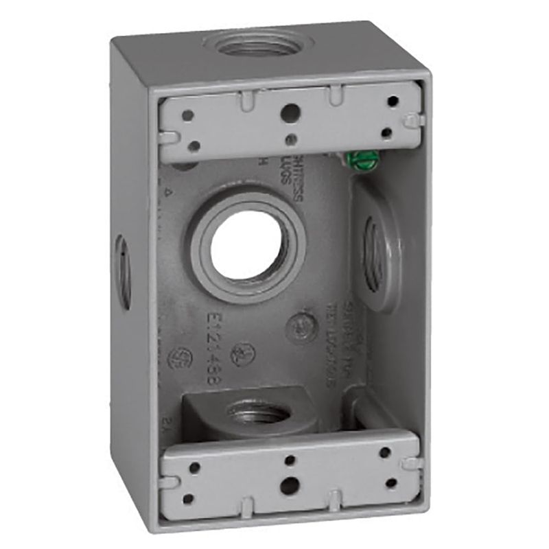 Sigma Electric, Gray Sigma Engineered Solutions Weatherproof 14251-5X 1 ...