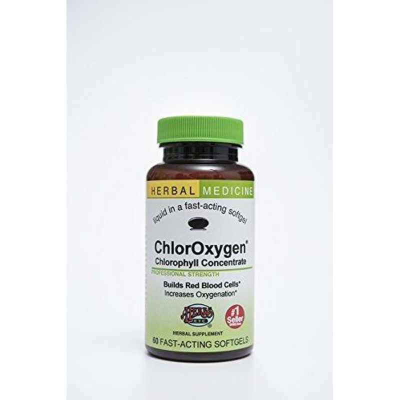 Chloroxygen® Chlorophyll Concentrate: 60-Count Bottle of Softgels ...