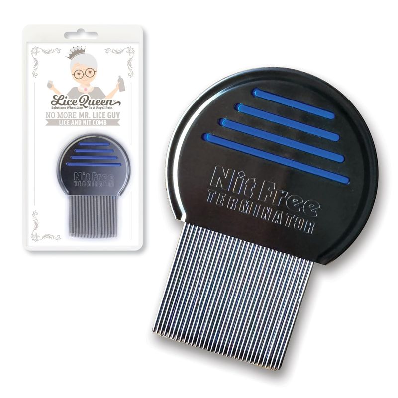 Lice Queen Lice Comb for Kids - Nit Removal, Head Lice Treatment, and ...
