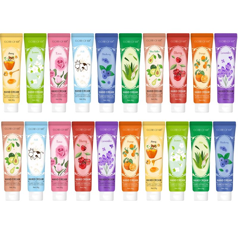 20 Pack Bulk Hand Lotion Gifts Set, Moisturizing Hand Cream for Dry ...