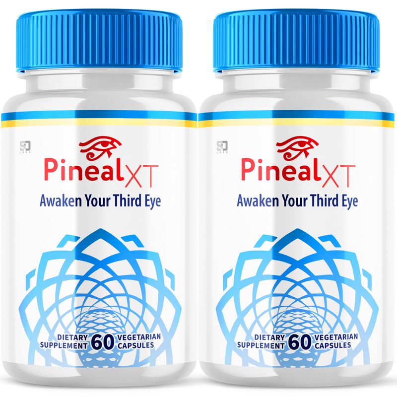 (2 Pack) Pineal XT, PinealXT Pineal Gland Support & Energy Pills (120 ...