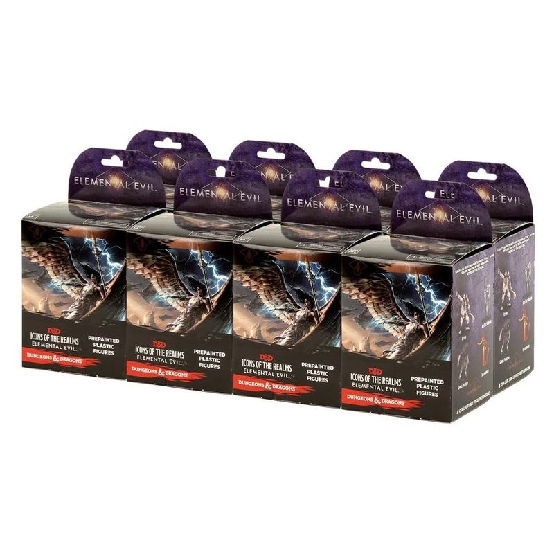 Dungeons & Dragons D&D Icons of the Realms: Elemental Evil (8ct ...