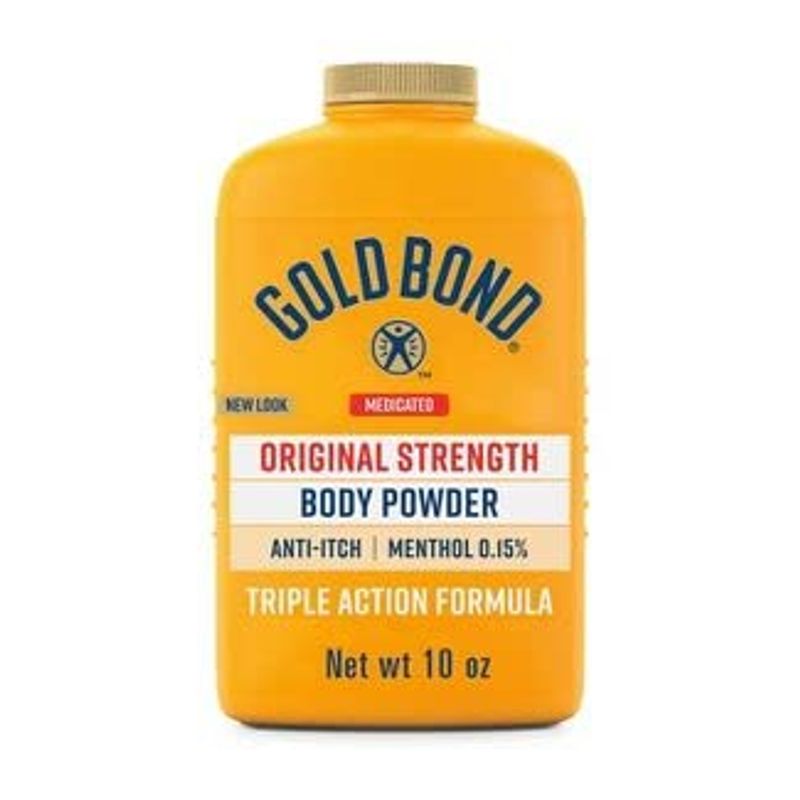 Gold Bond Medicated Powder Triple Action Relief 10 Ounce (Talc-Free ...