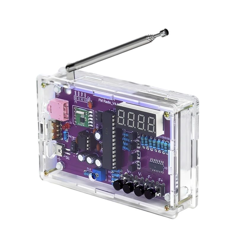 FM Radio Kits, DIY Soldering Projects 87-108MHz Radio Module, DIY Radio ...