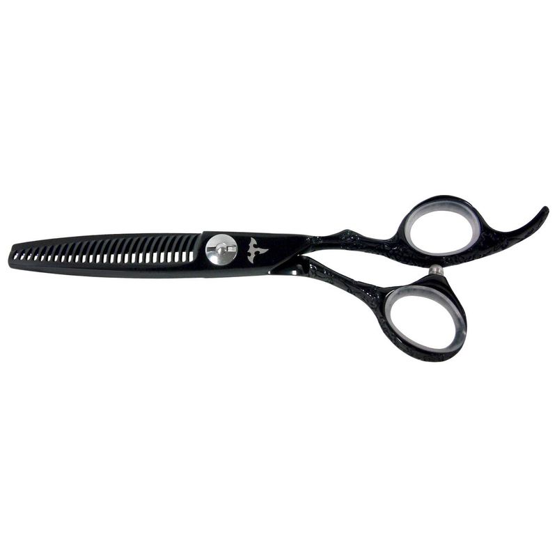 Kissaki KT Series Hair Shears KT21 Black Titanium 26 tooth Professional ...