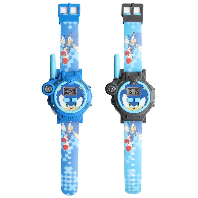 Accutime Sonic The Hedgehog's Walkie Talkie Kid's Watches with Calendar ...