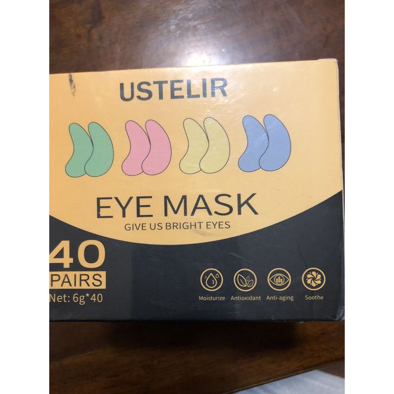 Eye Mask Set Under Eye Patches 40 Pairs Eye Treatment Alcohol Free ...