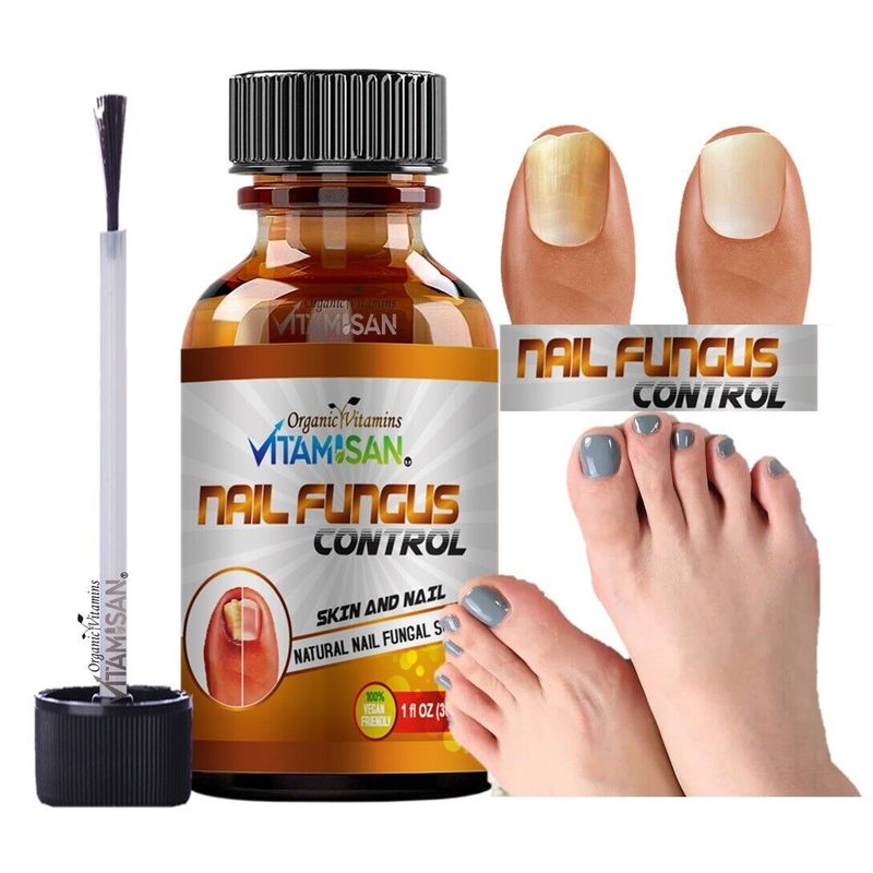 Nail Fungus Support Solution For Toe & Fingers Maximum Strength anti ...