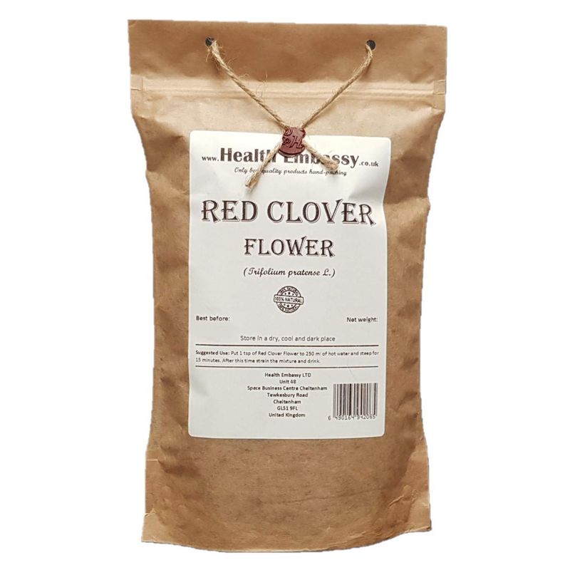 Health Embassy Red Clover Flower | Trifolium Pratense L | 100% Natural ...