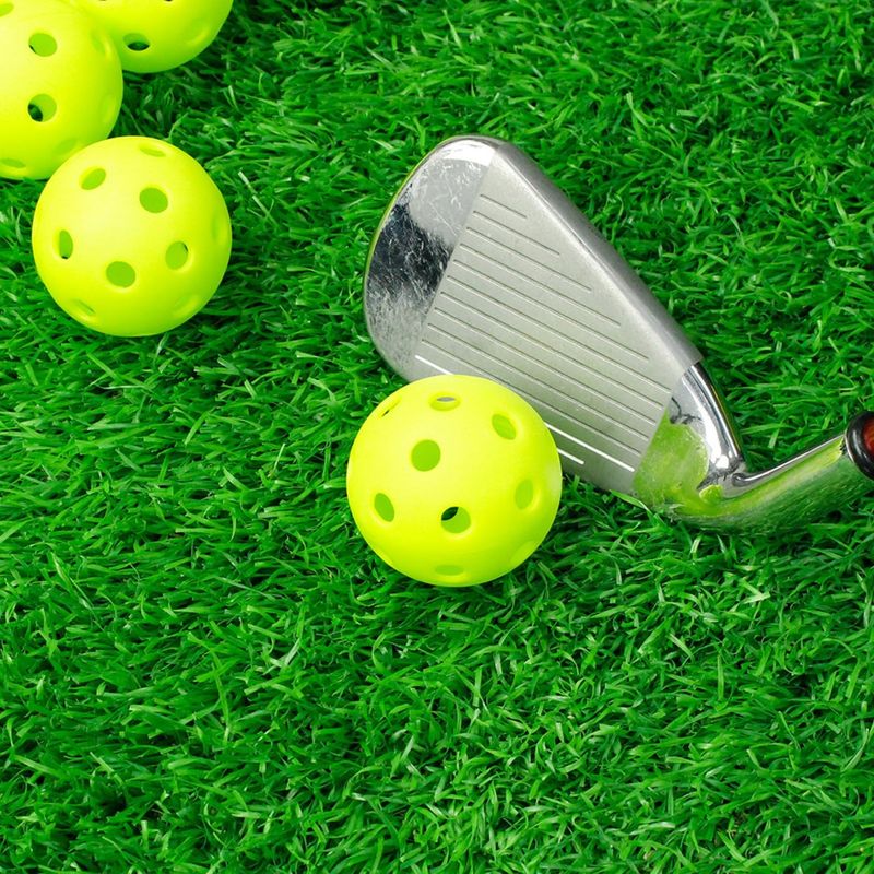 Golf Practice Balls, Set of 50, Tape Balls, Plastic Hollow Balls, Golf Sponge Balls, Lightweight ...