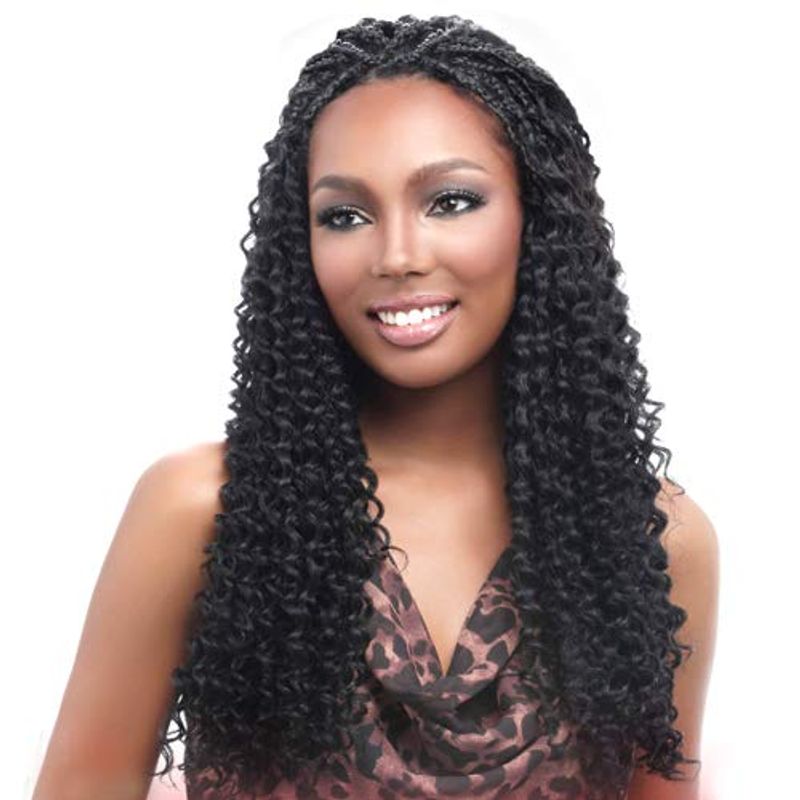 Harlem125 Synthetic Hair Braids Kima Braid Brazilian Twist 20" (4-Pack ...