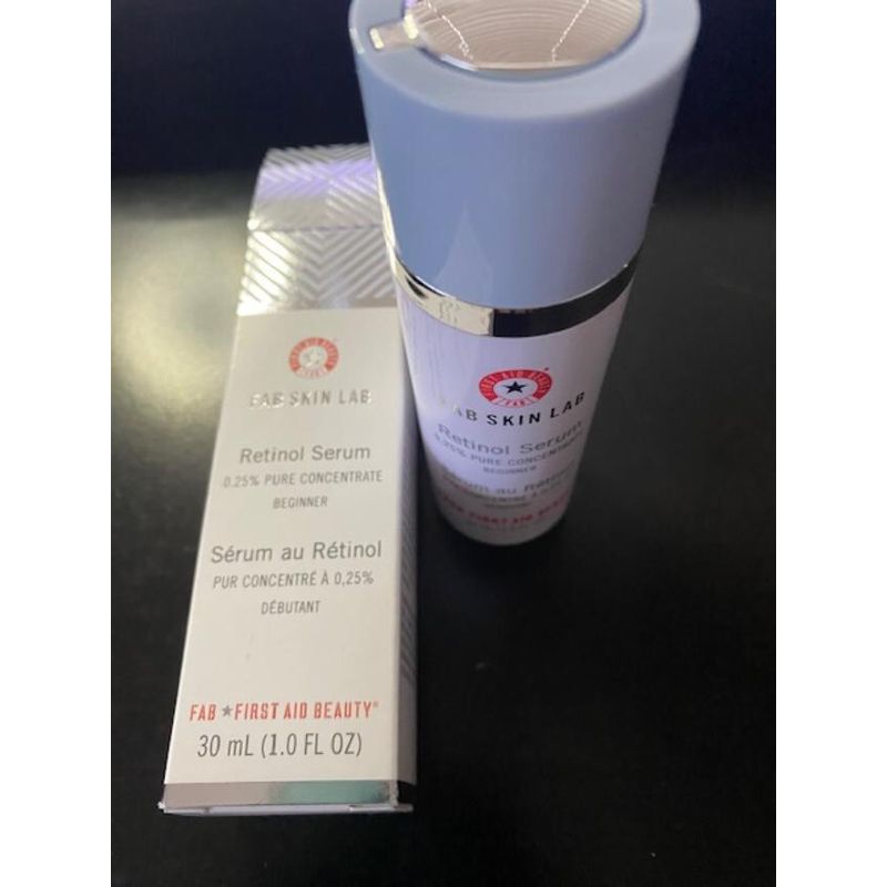 First Aid Beauty FAB Skin Lab Retinol Serum 0.25% Pure Concentrate ...
