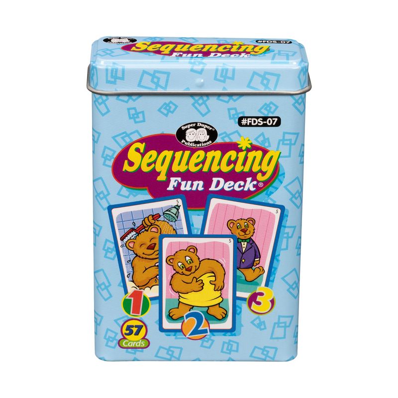 Super Duper Publications | Sequencing Fun Deck Flash Cards | Educational Learning Resource for ...