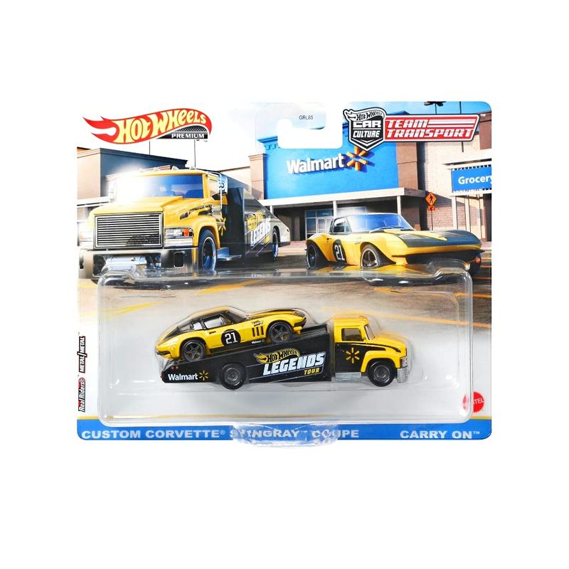 Hot Wheels Legends Team Transporter Custom Corvette Stingray Coupe ...