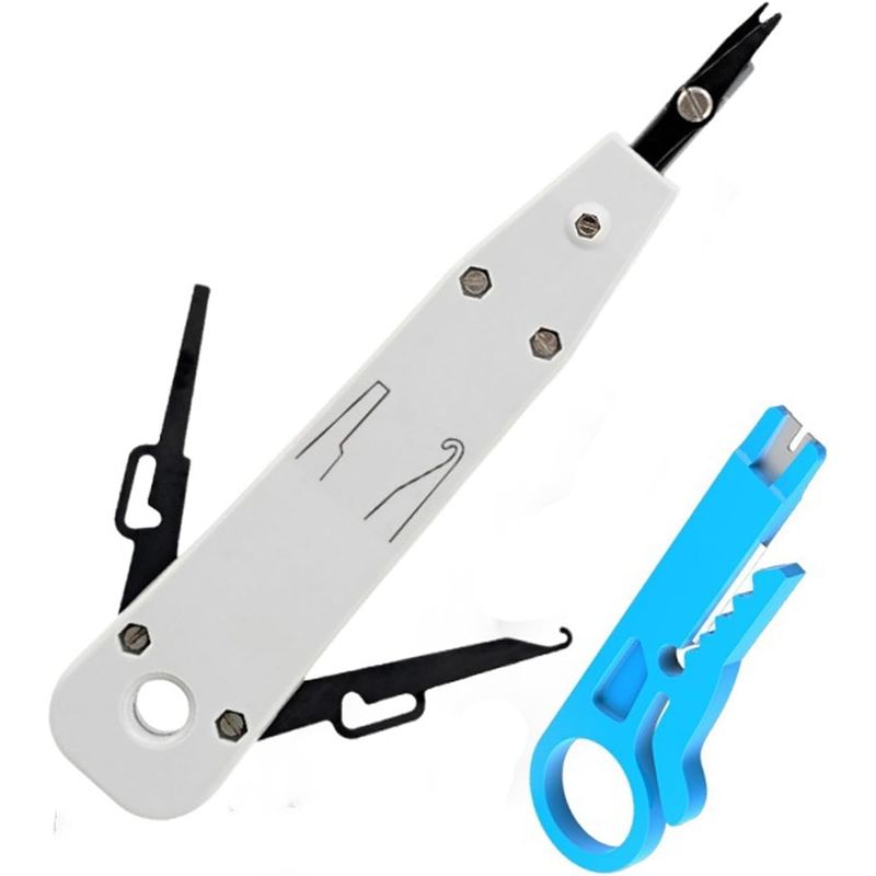 IUSOT PunchDown Tool for Krone, Professional Punch Down Tool for RJ45 ...