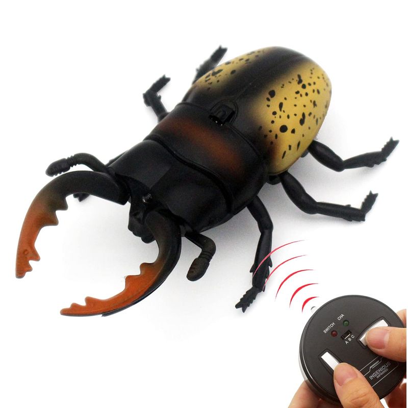 Tipmant RC Beetle Remote Control Insects Realistic Electronic ...