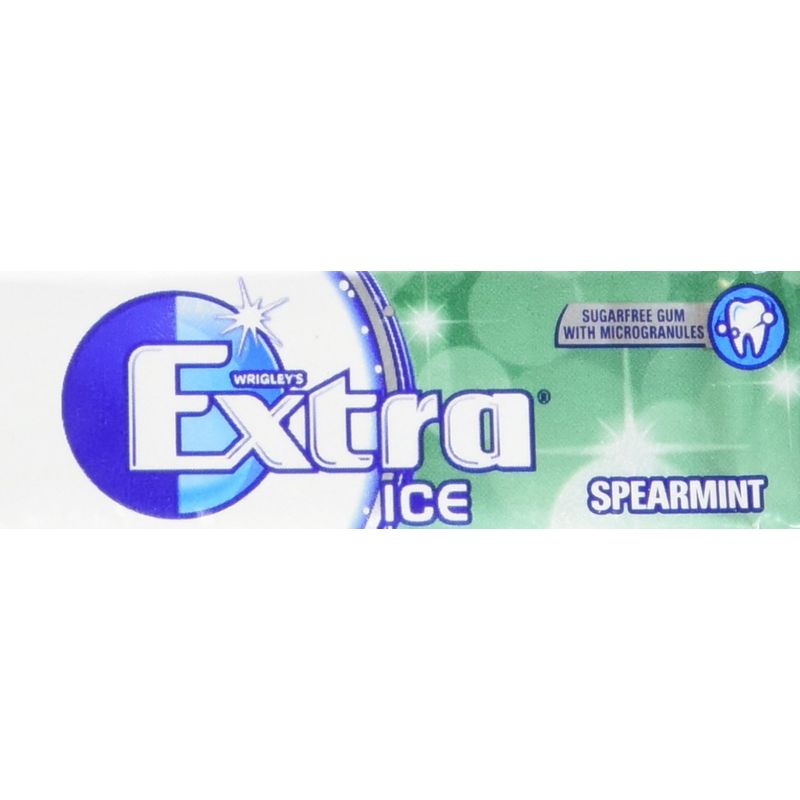 Wrigley's Extra Ice Spearmint Chewing Gum, Sugar Free, 30 x 10 each ...