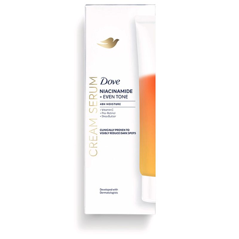 Dove Cream Serum Niacinamide + Even Tone for Dark Spots and Uneven Tone ...
