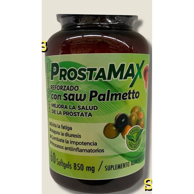 Prosta Max Reforzado Con Saw Palmetto De La Prostata - Online ...