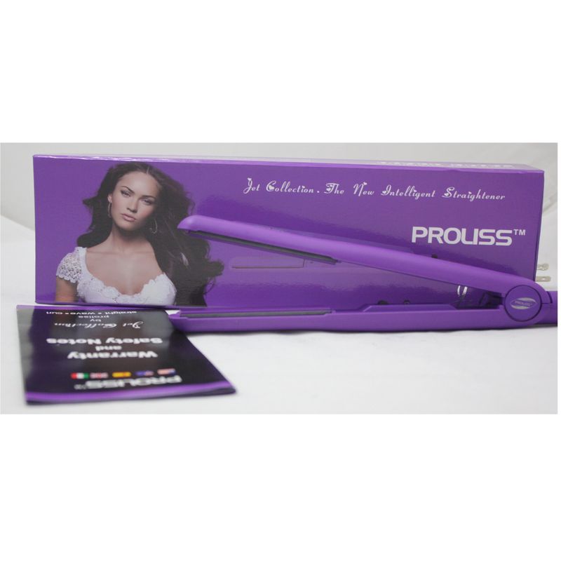 Proliss Jet Collection Purple FLAT IRON HAIR STRAIGHTENER - Online ...