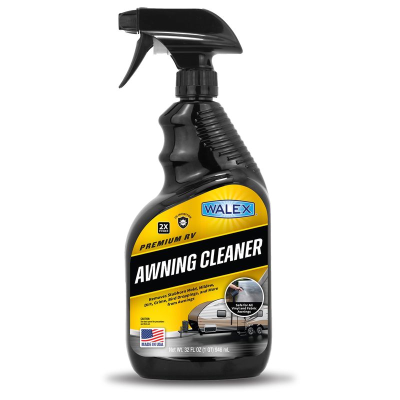 Walex Awning Cleaner for RV Camper, Trailer, Motorhome Exterior, 32oz ...