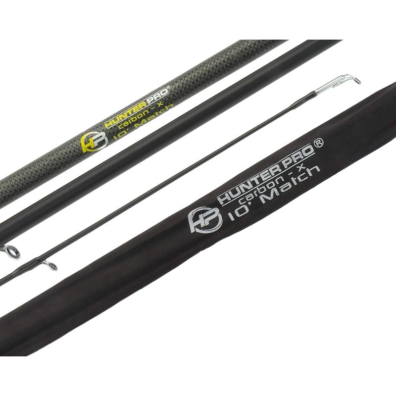 10ft Carbon Match Float Coarse Fishing Rod Carbon Black & Bag - Online ...