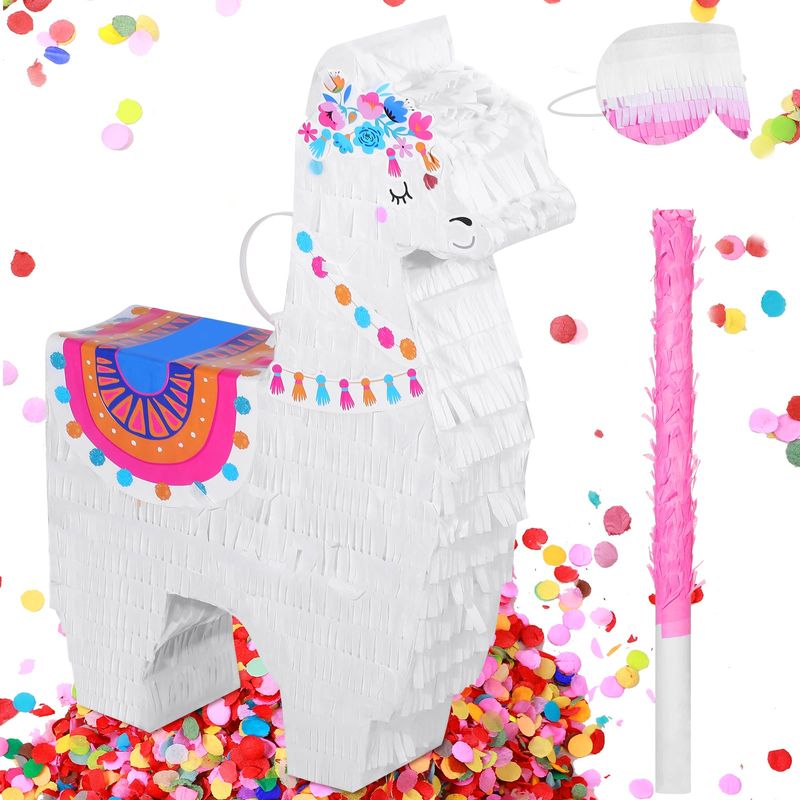 Wettarn Llama Pinata Fiesta for Mexican Fiesta Party Supplies, Large ...