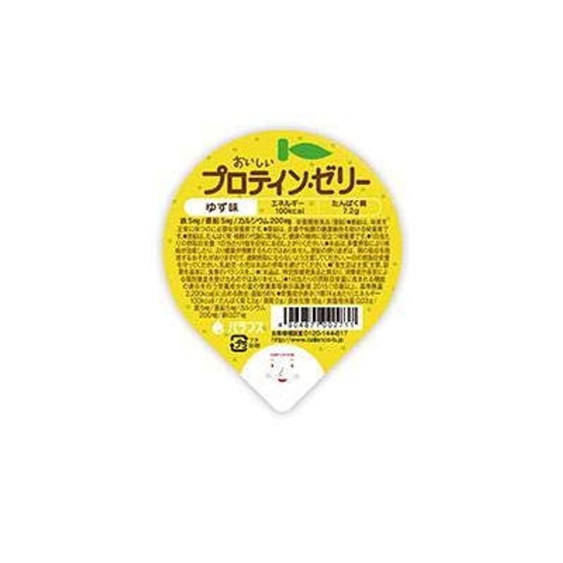 バランス おいしいプロテインゼリー ゆず味 74g×24個 - Online Marketplace - EveryMarket