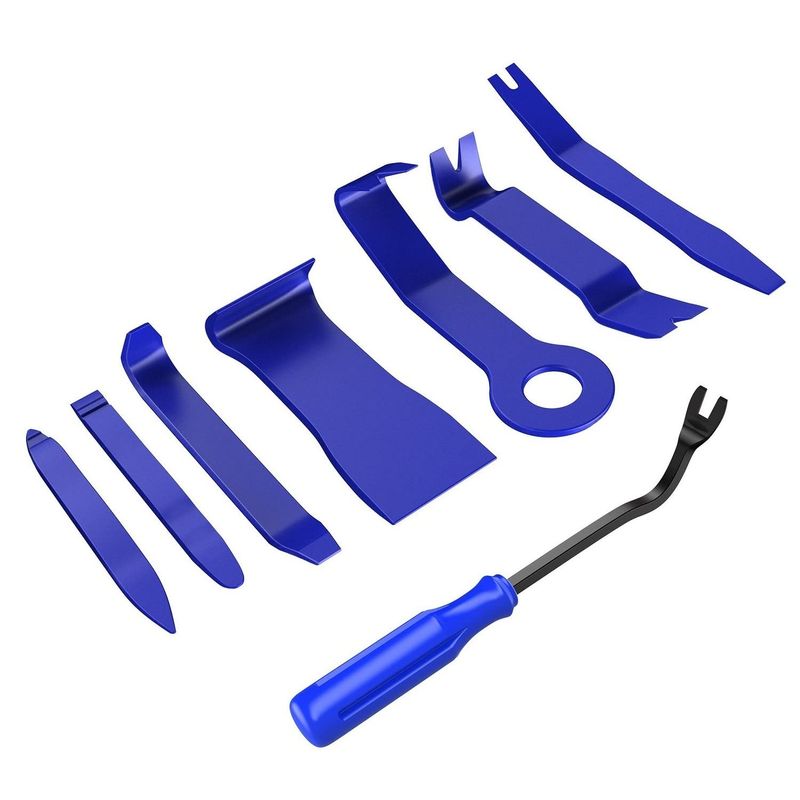 GOOACC GRC-90 Set 8PCS Auto Trim Scratch Removal Tool Car Audio Dash ...