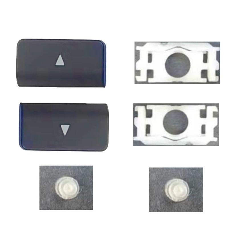 Replacement 2Pcs Up/Down Arrow Keycaps Keys and Hinges and Silicone ...