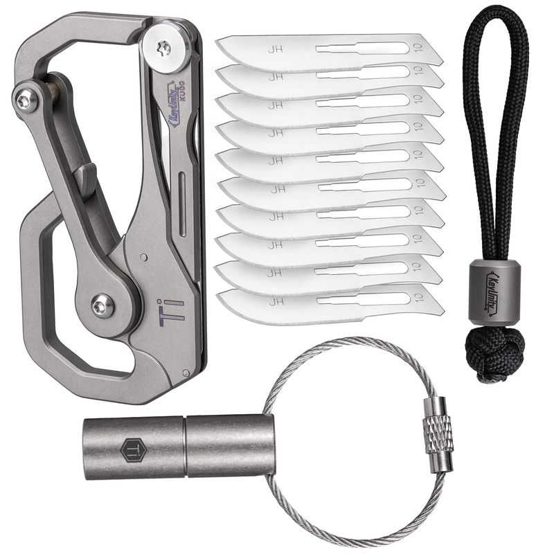 KeyUnity KU00 Titanium Multi Tool Key Holder, Convenient Goods, Multi ...