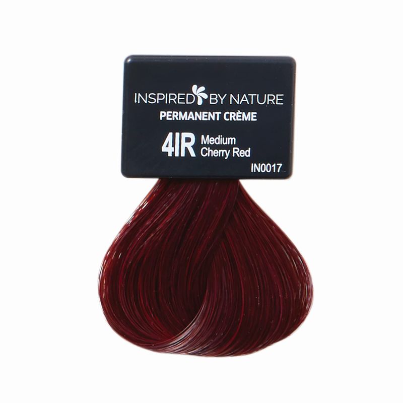 ion Ammonia-Free Permanent Hair Color Medium Cherry Red 4IR, made from ...